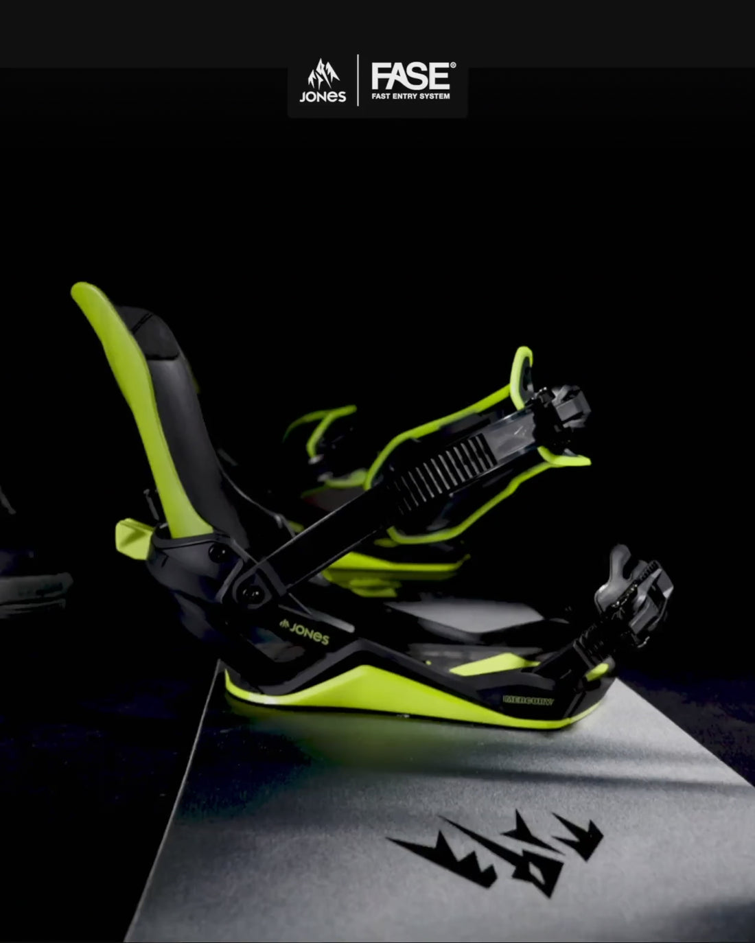 Mercury FASE® Snowboard Binding | Jones